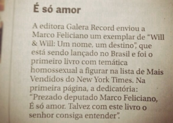 Will Grayson, Will Grayson, de John Green e David Levithan